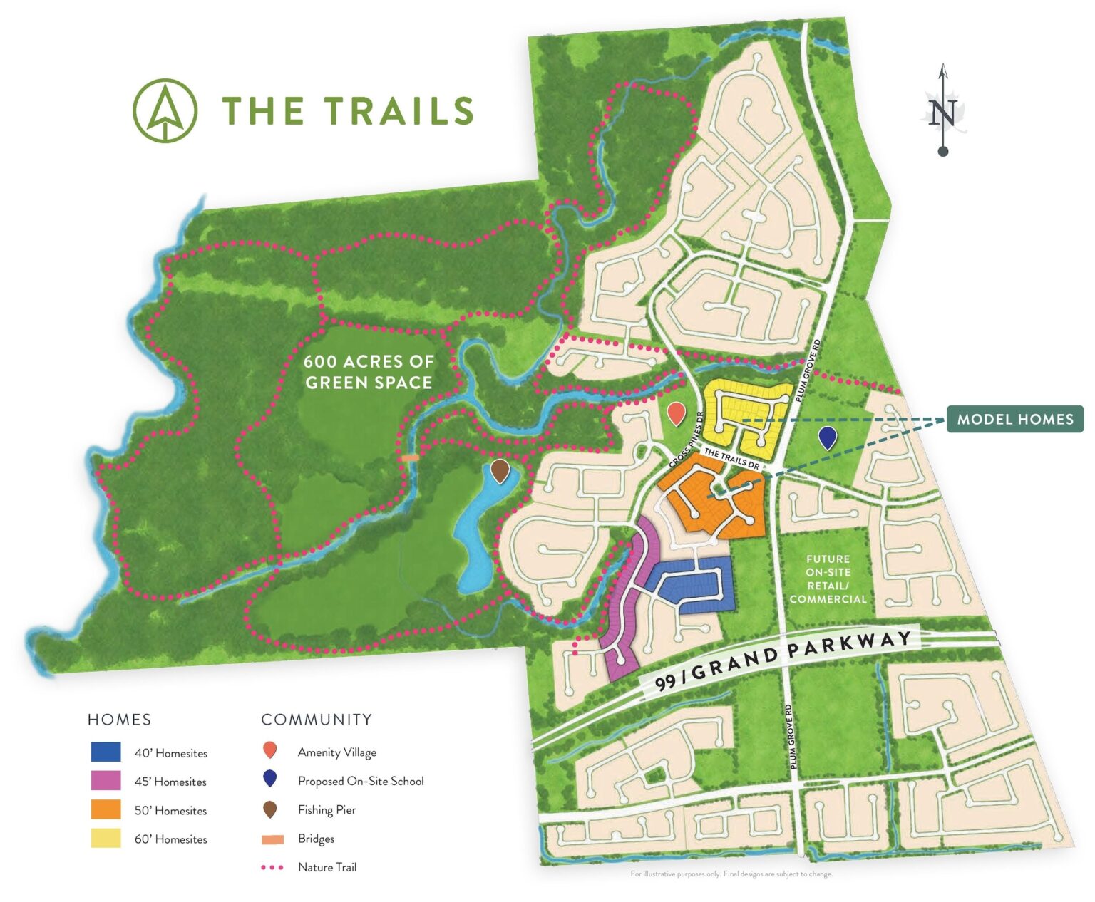 New Home Community Site Plan - Planned Community Near New Caney | The ...